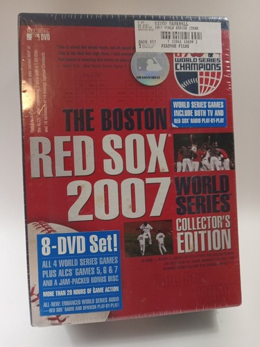 Boston Red Sox 2007 World Series Collectors Edition (DVD, 8-Disc Set ...
