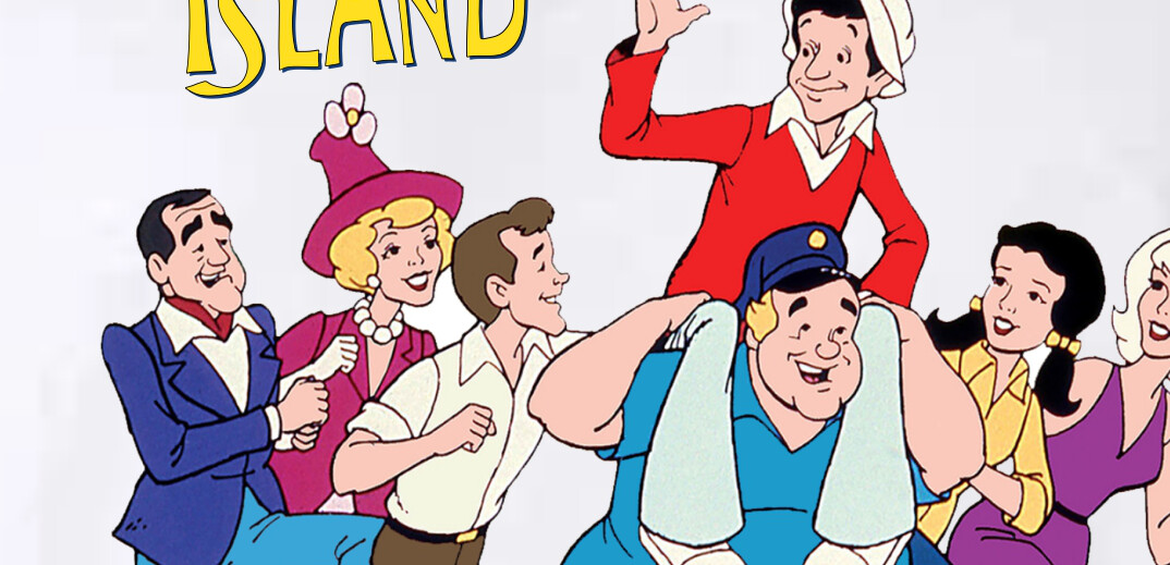 GILLIGAN'S ISLAND T-Shirt HANNA BARBERA TEE CARTOON SKIPPER GINGER ...