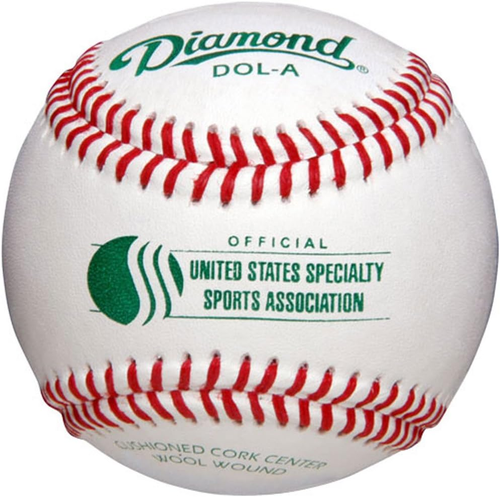 Diamond Usssa Dol-A Leather Baseballs 12 Ball Pack 726084512481| eBay