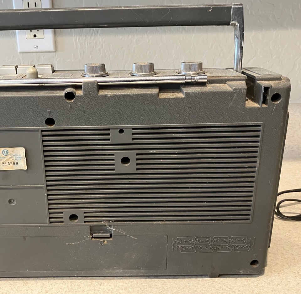 For Parts: Rare Vintage JVC RC-575C Boombox AM/FM/SW1-3 Biphonic ...