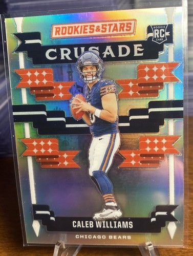 Caleb Williams RC 2024 Panini Rookies & Stars Crusade Silver HOLO #C ...
