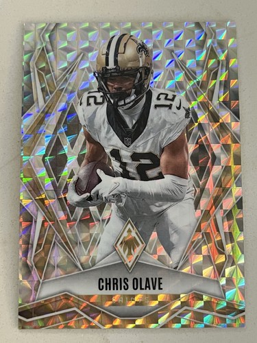 Chris Olave New Orleans Saints 2025 Panini Phoenix Silver Pyramids ...