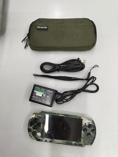 Sony PSP 3000 Metal Gear Solid Peace Walker model console Case working ...