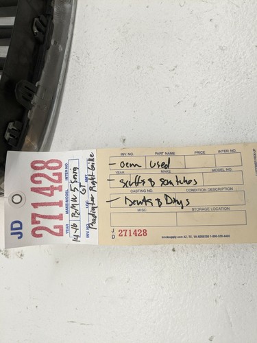 2014-2016 BMW 5 SERIES F07 GT RADIATOR RIGHT GRILLE 51137336486 OEM ...