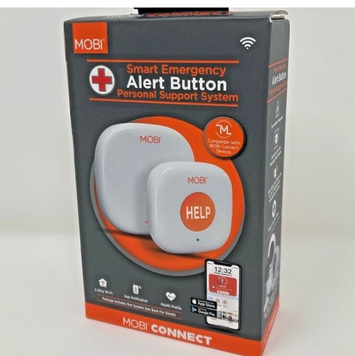 Mobi Connect Smart Emergency Alert Button Personal Support System NIB ...