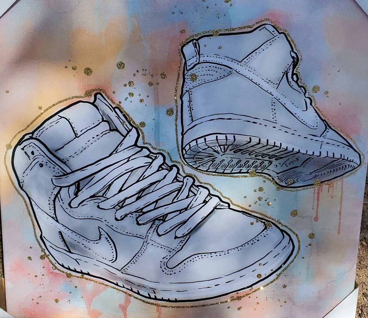 How To Draw Shoes Nike