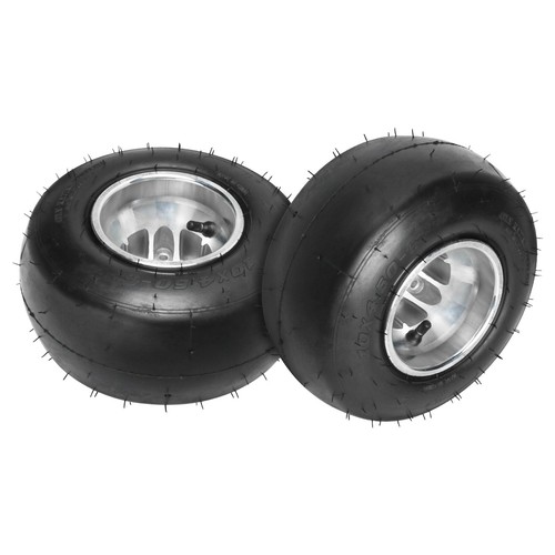 2pc 5" Slick 10x4.50-5 10x4.5-5 Front Wheel Rim Tire Electric Go kart ...