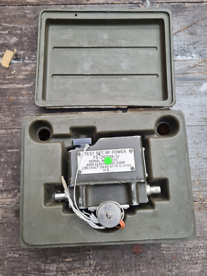 Bundeswehr AN/URM 182 Test Set Radio Frequency Power TS 2609 BW 5 | eBay