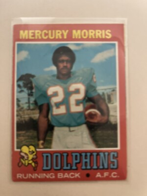 1971 Topps - #91 Mercury Morris (RC) | eBay