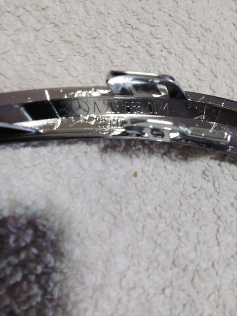 MERCEDES OEM 2017 E400 Front Bumper Grille Grill-trim Molding Left ...