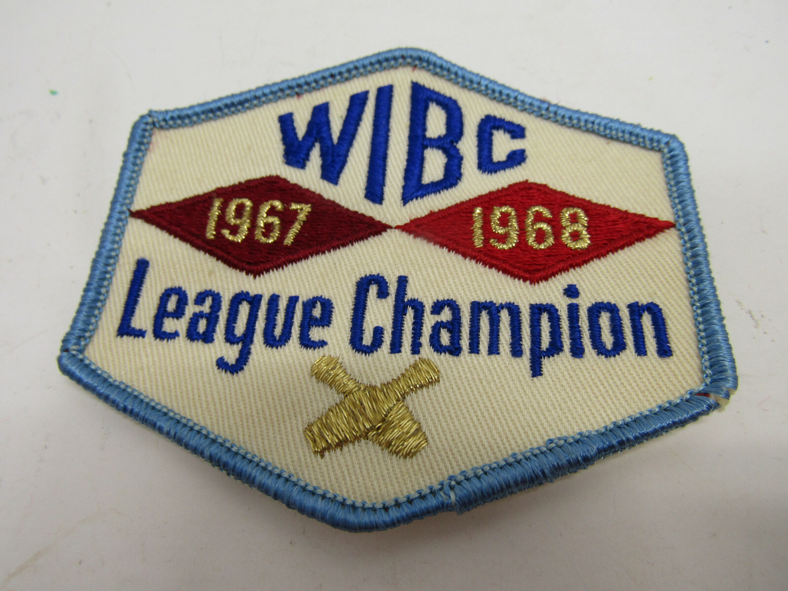 Old Vtg Women's Bowling Embroidered Patch WIBC League Champion 1967 ...