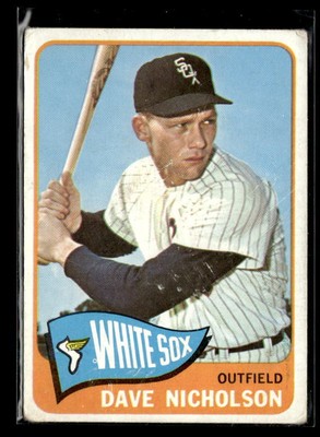 1965 Topps #183 Dave Nicholson VG/G | eBay