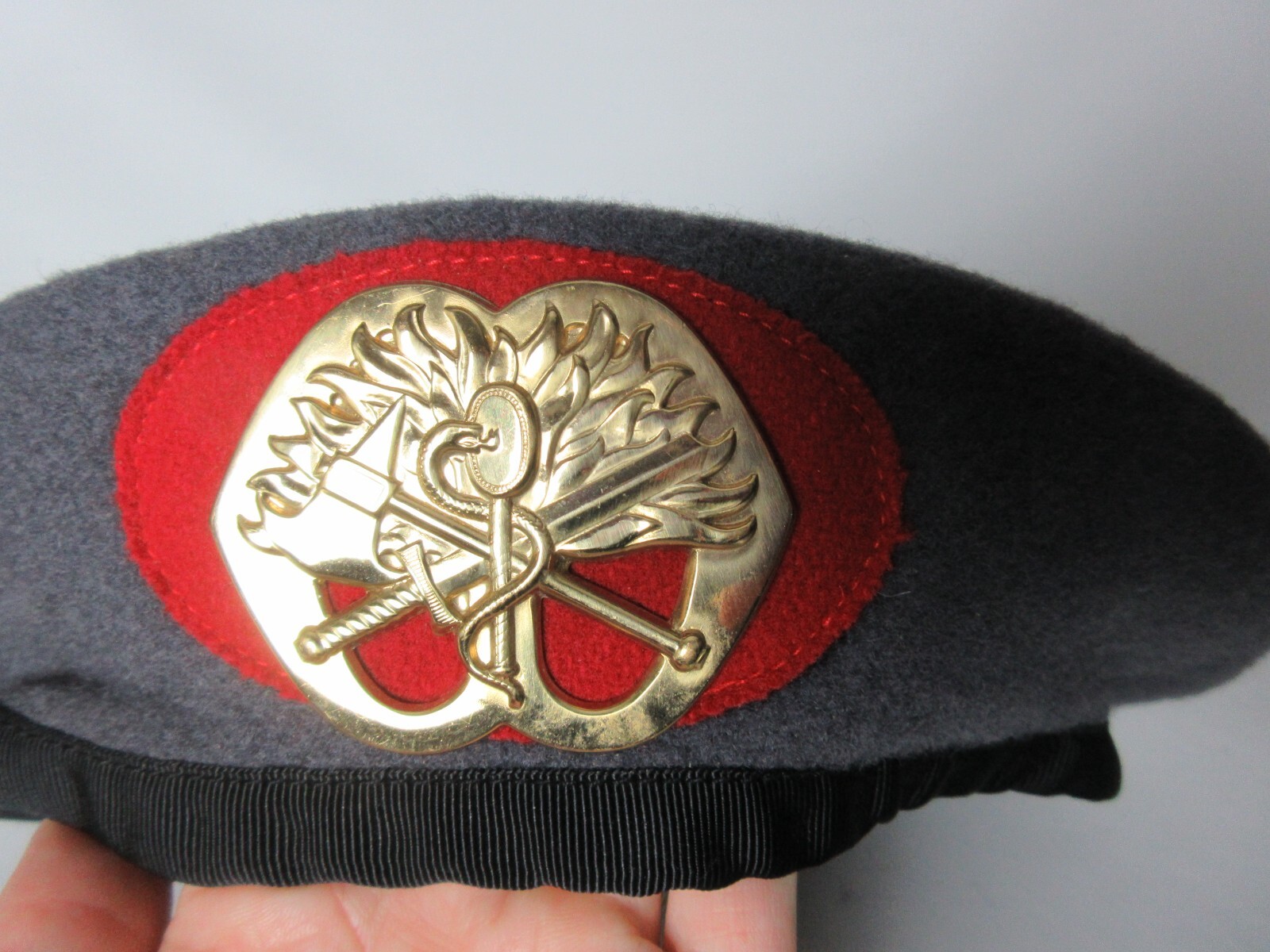 Royal Netherlands Hat: Compton Webb Headdress 56cm (Small) Grey with ...