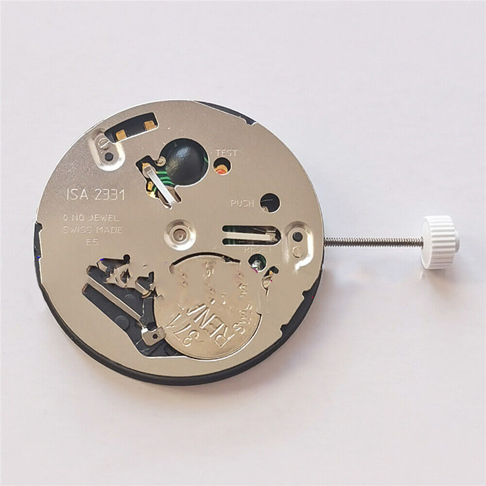 Quartz Watch Movement 3pin Three O'clock Calendar Movement for ISA 2331 ...