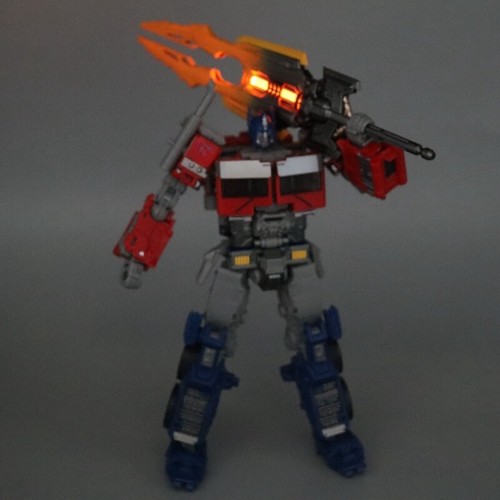 3D DIY Back Cannon LED Arm cannon Sword Weapon Upgrade Kit For SS109 ...