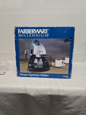 Farberware Millenium FES4B 4-Bar Steam Coffee Espresso Cappucino ...