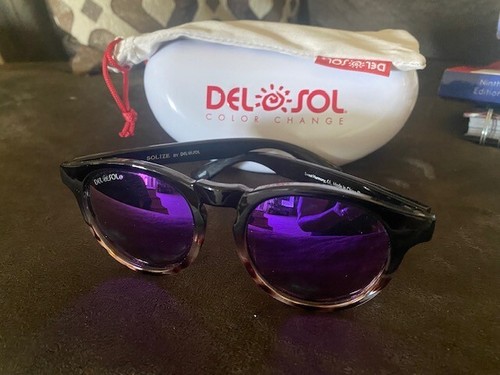 Del Sol Solarize Sunglasses Sweet Harmony Color Changing NEW | eBay