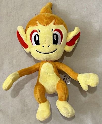 Pokemon Chimchar 6" Plush Japanese Center Sitting Cuties Yellow Cool ...