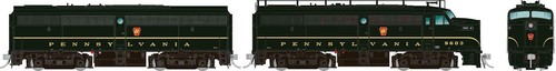 Rapido Trains 037035 HO PRR Alco FA-1/FB-1 Diesel Locomotive DC #9603A ...