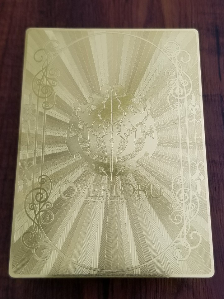 Albedo - Overlord - Goddess Story Gold Metal LPP Card | eBay