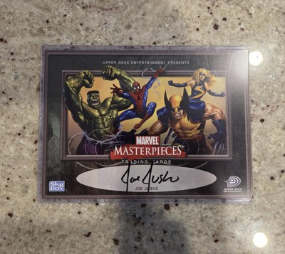 Marvel Masterpieces 5x7 Oversized Promo - Hand Signed by Joe Jusko ...