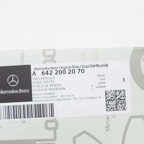 NEW MB M-CLASS W166 BELT TENSIONER PULLEY A6422002070 3.0 DIESEL OEM NO ...