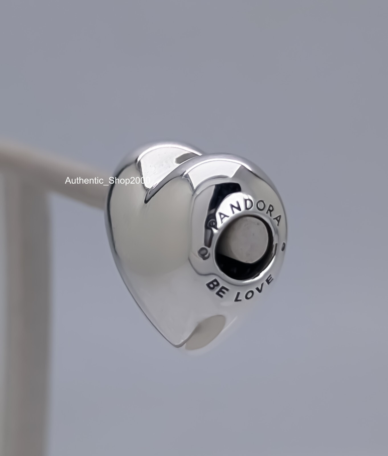 New Authentic PANDORA Brand 925 Be Love Engravable Large Heart Charm ...