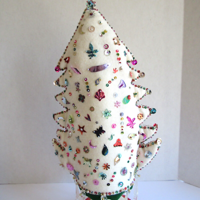 Styrofoam Ornament Tree Easy Decorated Styrofoam Christmas Trees