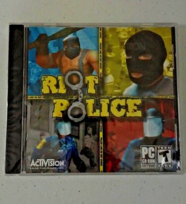 Video Game PC Riot Police New in JC Activision Win 98/ME/2000/XP | eBay