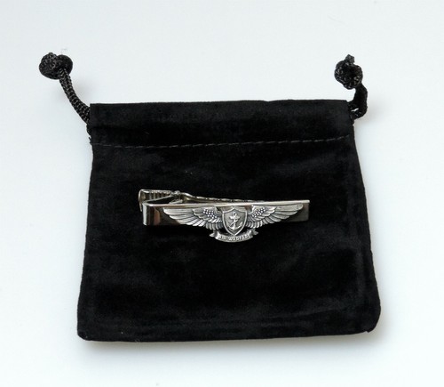 US Navy Enlisted Aviation Warfare Specialist (EAWS) Tie Clip Bar Mirror ...