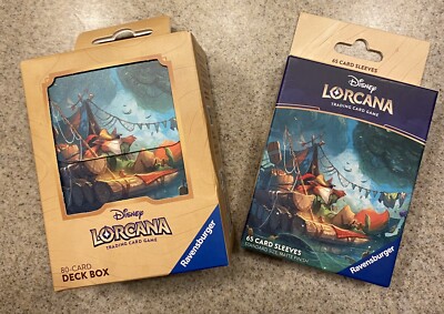 Disney Lorcana TCG Into the Inklands ROBIN HOOD Deck Protectors & Deck ...