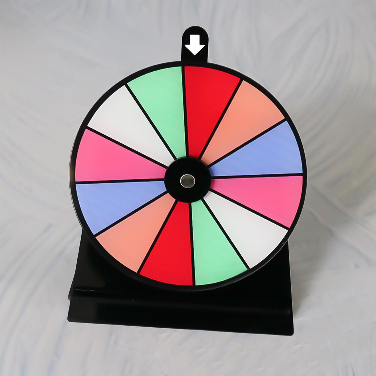 Color Rotating Wheel Editable Roulette Wheel for Club Supermarkets ...