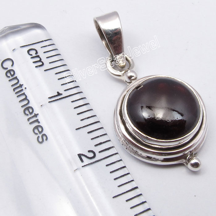 FLASH SALE OFFER | 925 Silver SIMPLE Pendant Real Gemstone Traditional ...