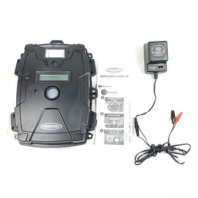 MOULTRIE Game Digital LCD Camera DGW-100 Trail Cam w/Power Adapter ...