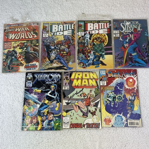 Mixed Marvel Comic Book Lot of 7 Various Titles | eBay