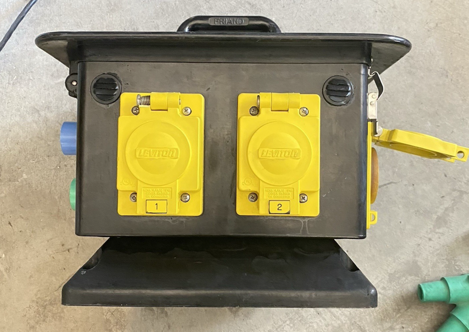 LEX PRODUCTS FPS-100AQFB PORTABLE POWER DISTRIBUTION UNIT, 100 amp | eBay