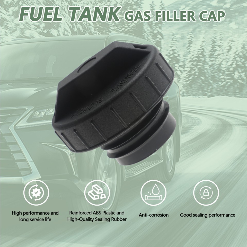 Black Gas Tank Fuel Filler Cap Fits for Toyota Avalon Camry Tundra ...