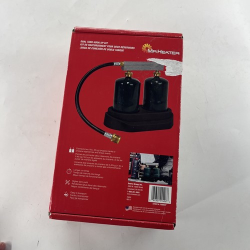 Mr. Heater F200047 Dual Tank Hook-Up Kit Hose Assembly for 1-lb Propane ...
