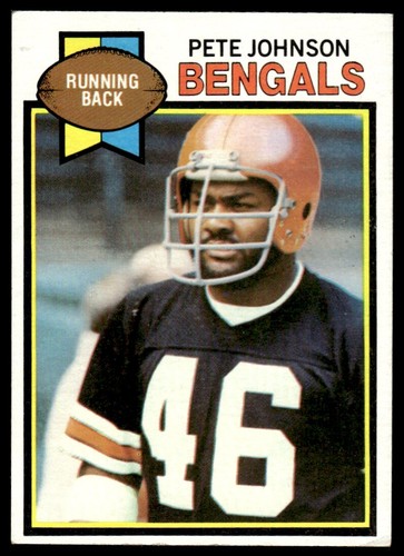 1979 Topps Pete Johnson Cincinnati Bengals #34 | eBay
