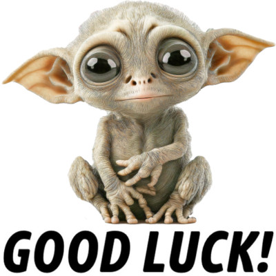 30 Custom Cute Little Alien Good Luck Personalized Address Labels | eBay