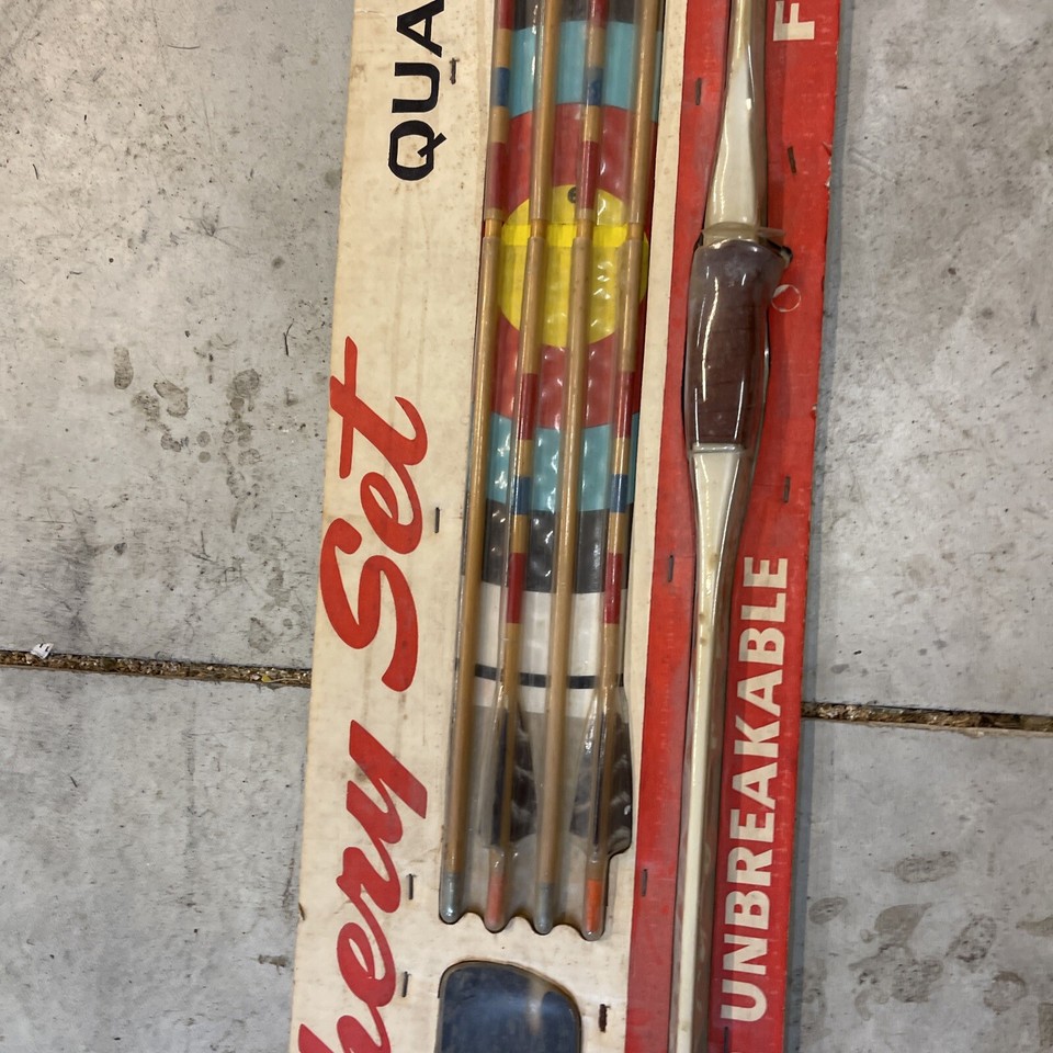 Vintage York archery Fiberglass Recurve bow Right 4’6” 25lbs 24” In Box ...