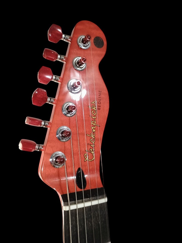 Chicknpickr REDLINE Telecaster Custom Tele Thinline Hot Chicken Seymour ...