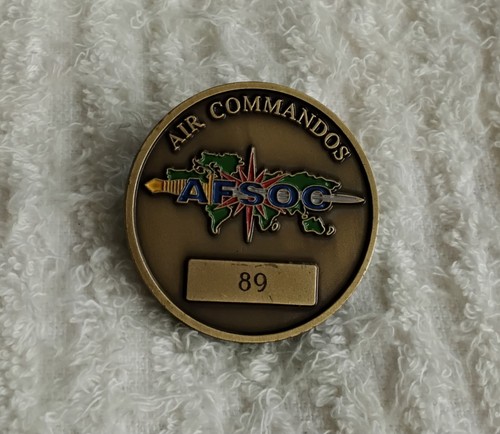 AUTHENTIC AFSOC SPECIAL OPERATIONS CMD #89 HURLBURT FIELD RARE ...