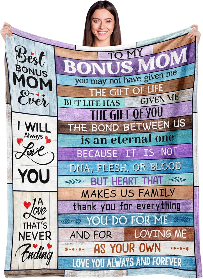 Bonus Mom Gifts, Best Step Mom Ever Gifts, Birthday Gifts for Bonus Mom ...
