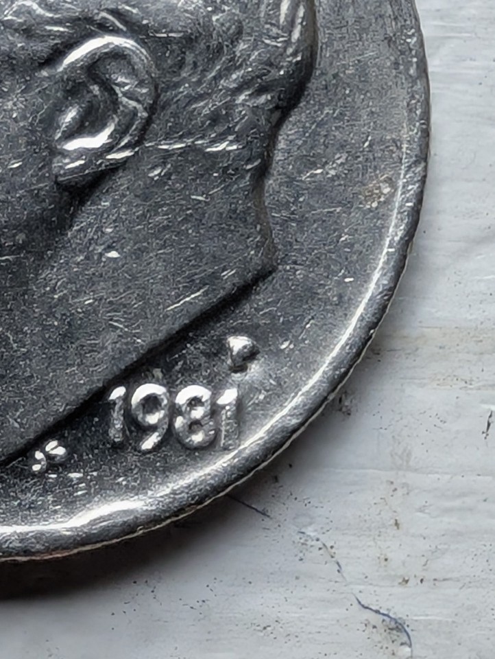 1981 P Dime **ERROR COIN*** | eBay