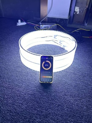 8 row wheel light Kit, Pure White Led 15” Diameter Plug and play Kit | eBay