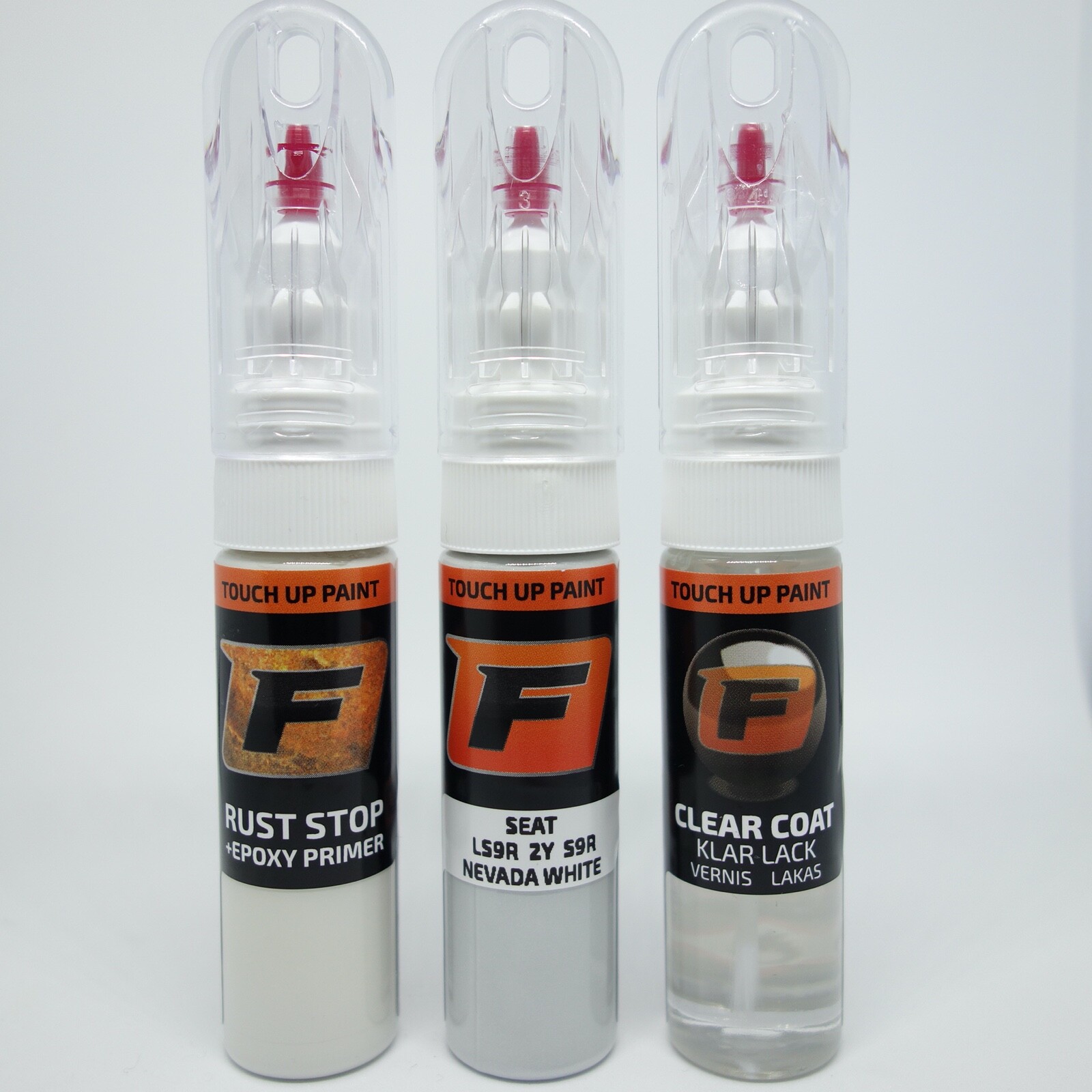 Touch up paint for SEAT LS9R / 2Y / S9R NEVADA WHITE METALLIC Pen Kit ...