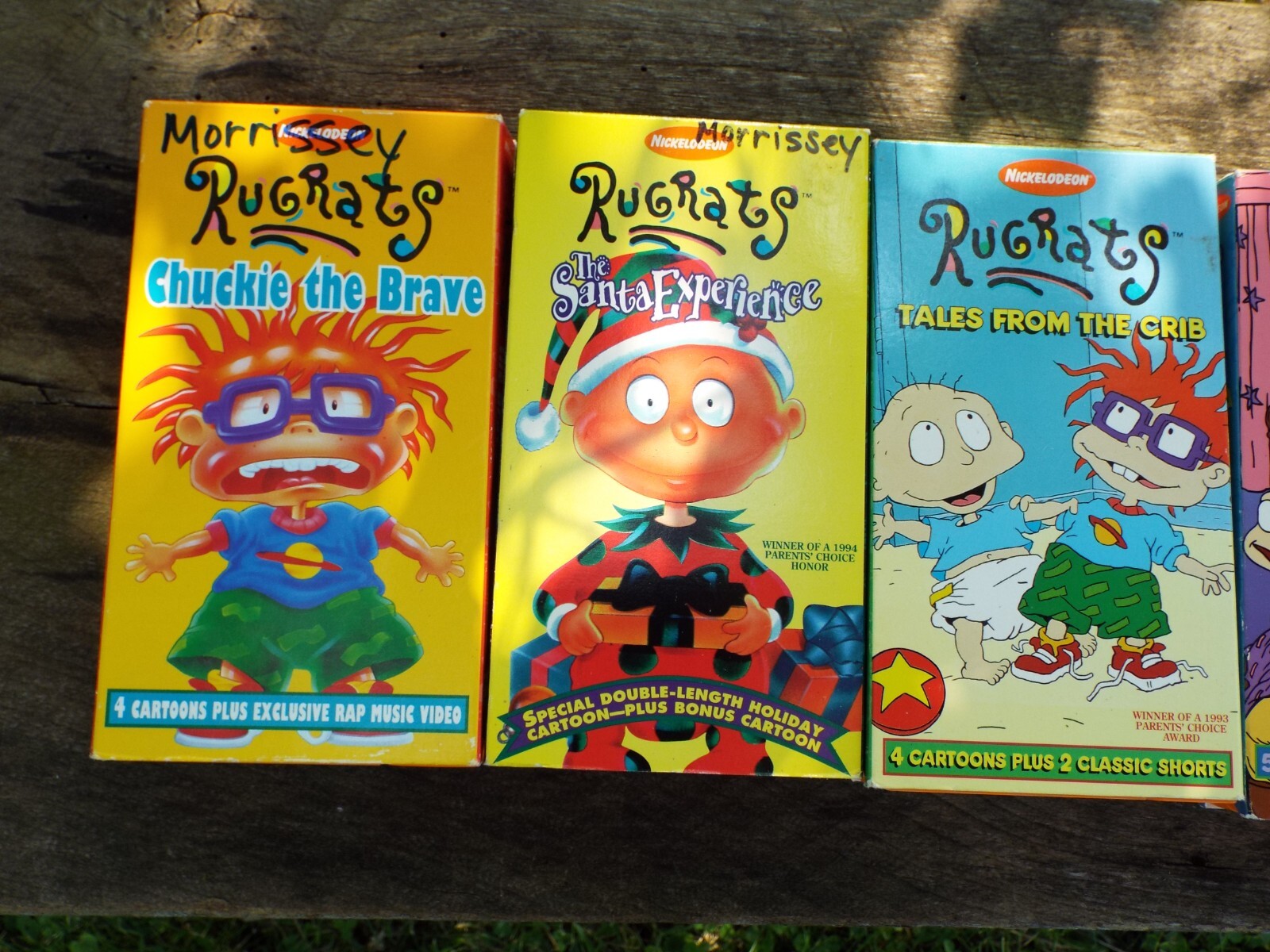 Vintage Nickelodeon Rugrats VHS cassettes tapes videos Lot of 6 ...