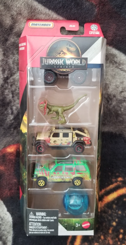 2025 Jurassic World Rebirth Matchbox 5 Pack | eBay
