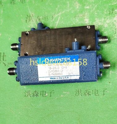 1PC AVANTEK AMT-26187-33 18-26.5GHz 20dB 13dBM SMA RF Amplifier P1263E ...